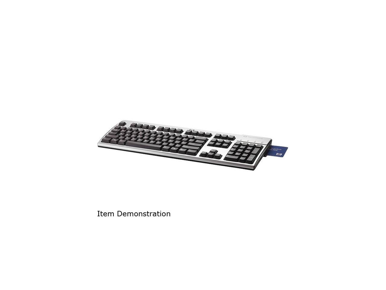 HP USB Smart Card CCID Keyboard Keyboard - Newegg.com