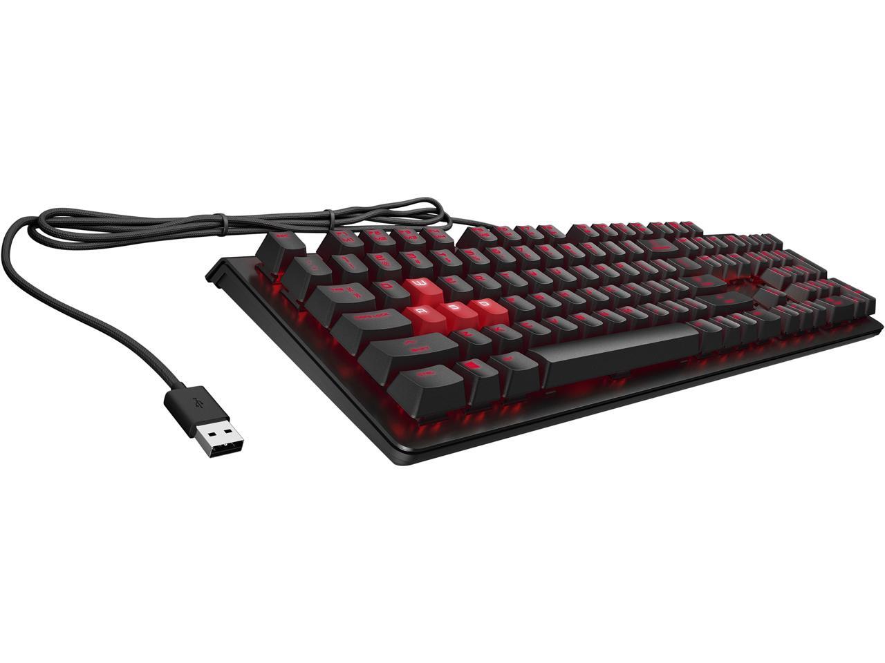 HP 6YW75AA OMEN Encoder Keyboard Cherry MX Brown Gaming Keyboard ...