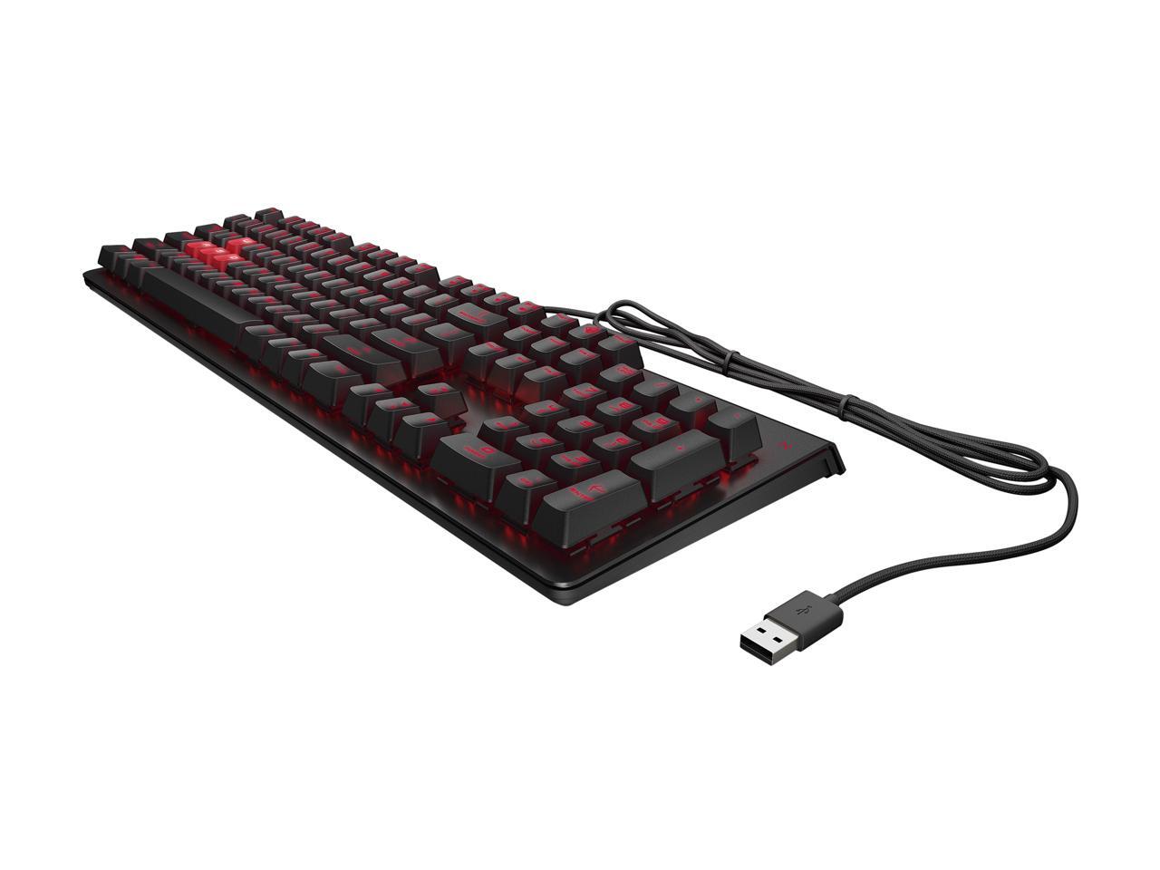 OMEN Encoder Customizable Mechanical Gaming Keyboard with Cherry MX Red ...