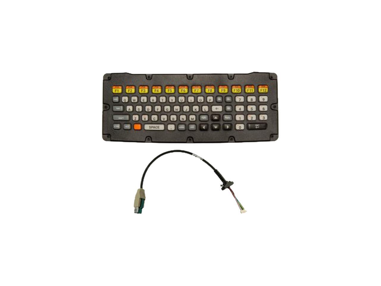 Zebra KYBD-QW-VC80-S-1 USB Keyboard QWERTY with 22 cm cable for VC80 ...