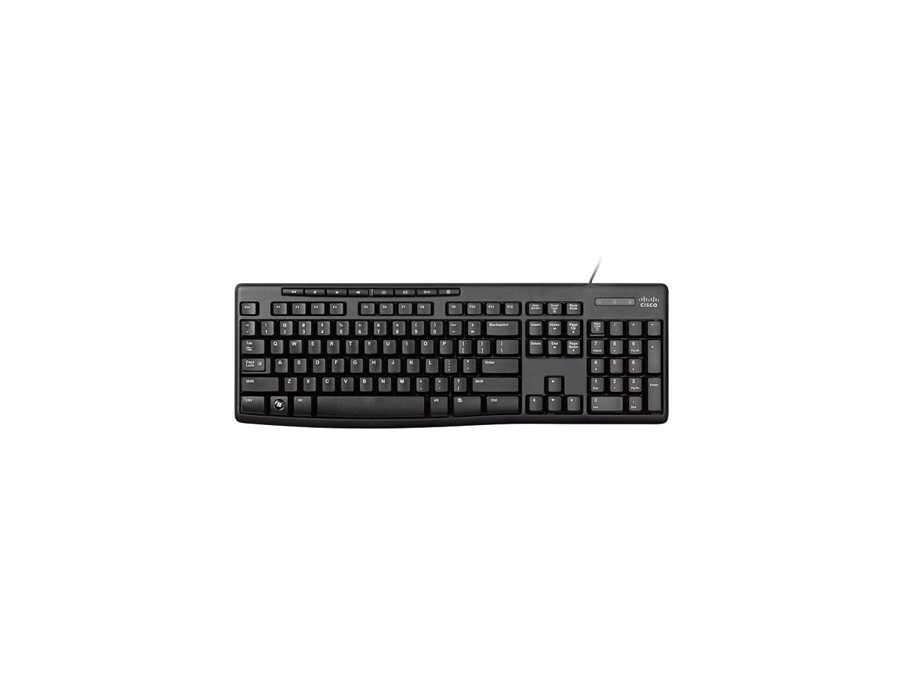 Cisco XPACC-KBD-G= Gray Wired Keyboard - Newegg.com