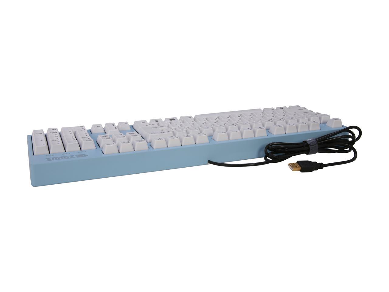 ZOWIE GEAR CELERITAS Blue Wired Mechanical Gaming Keyboard with RTR ...