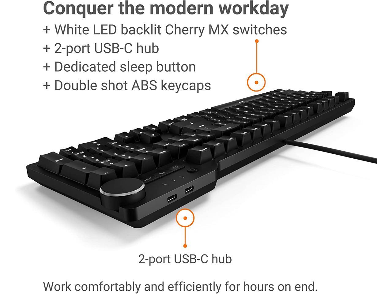 Das Keyboard 6 Professional Backlit Wired Mechanical Keyboard – Tactile ...