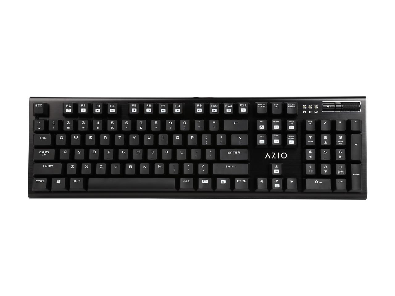 AZIO MGK1-RGB-BLU MGK1 RGB Gaming Keyboard - Newegg.ca