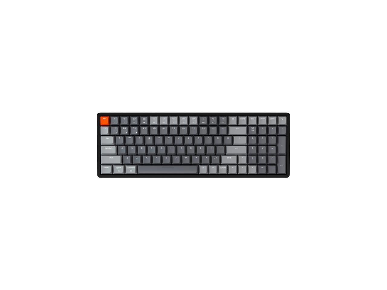 Keychron K4 Bluetooth/USB-C Keyboard - RGB Backlit - Gateron Brown ...