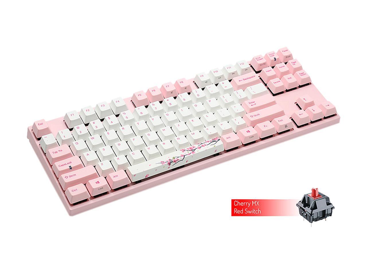 Varmilo Sakura VA87MR2P/PP88V Pink Wired Keyboard - Newegg.ca