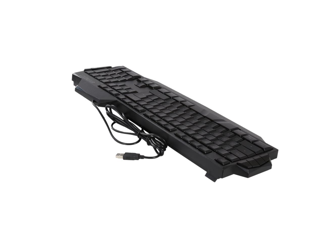 Speedlink Rapax Gaming Keyboard - Black - Newegg.com