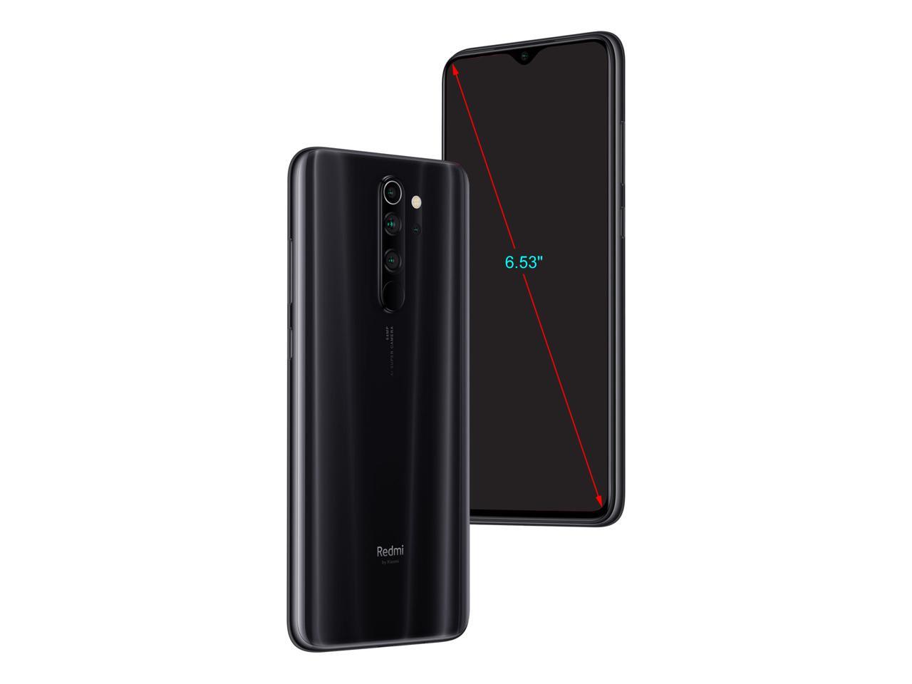 Xiaomi Redmi Note 8 Pro 4G LTE Hybrid Dual-SIM GSM Unlocked Phone 6.53 ...