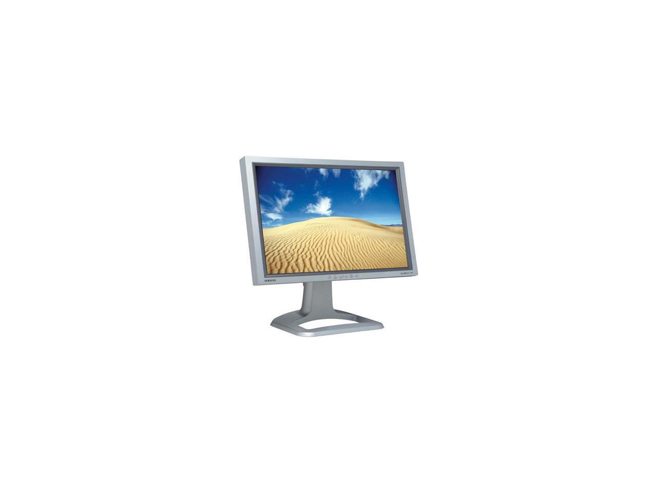 SAMSUNG 243T-Silver Silver 24" 25ms DVI Widescreen LCD Monitor 300 cd ...