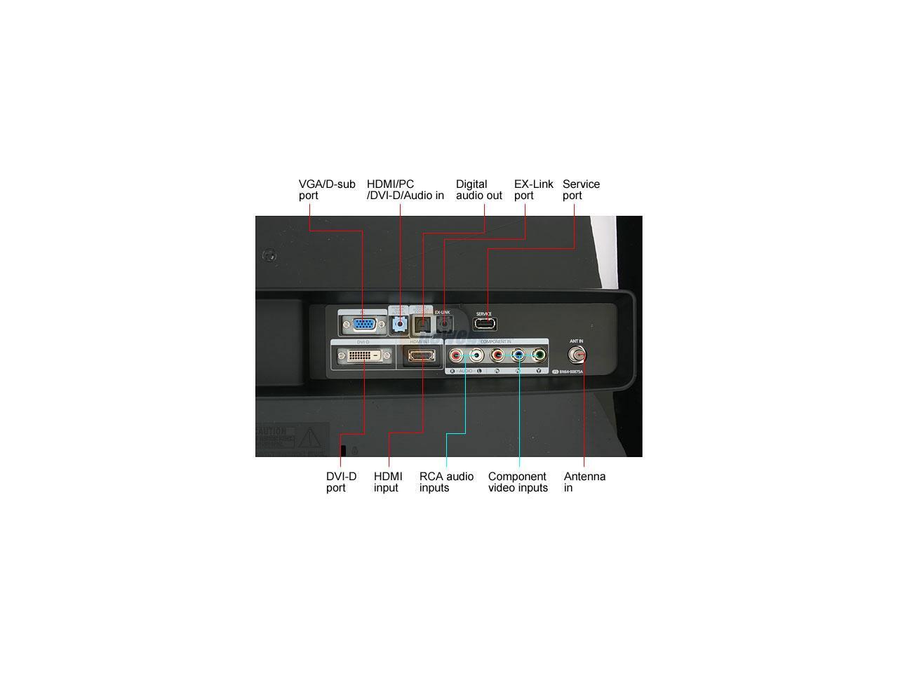 SAMSUNG TOC T260HD Rose Black 25.5" 5ms HDMI Widescreen HDTV Monitor ...