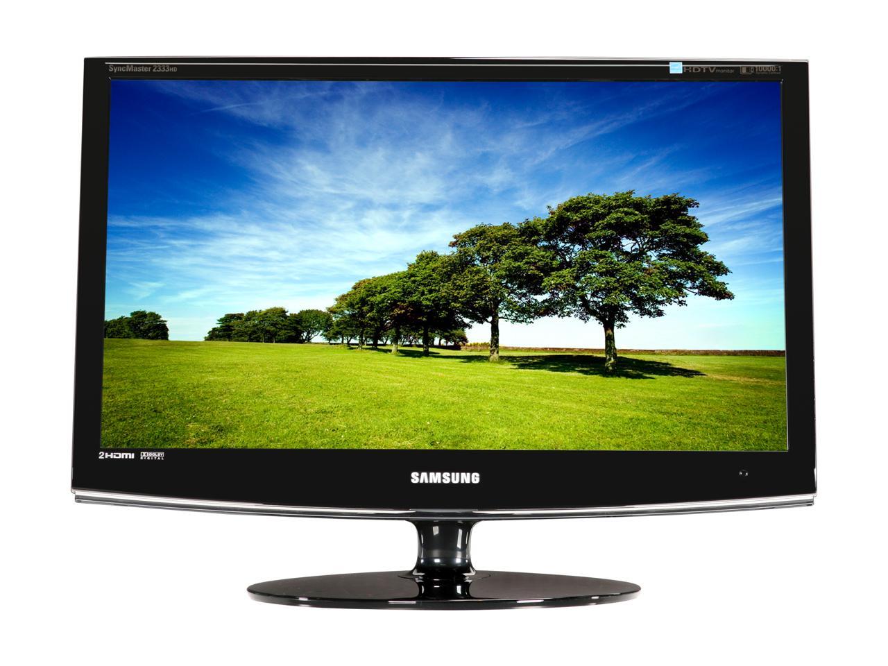 Open Box: SAMSUNG 23" LCD Monitor Built-in TV Tuner 5 ms 1920 x 1080 D ...