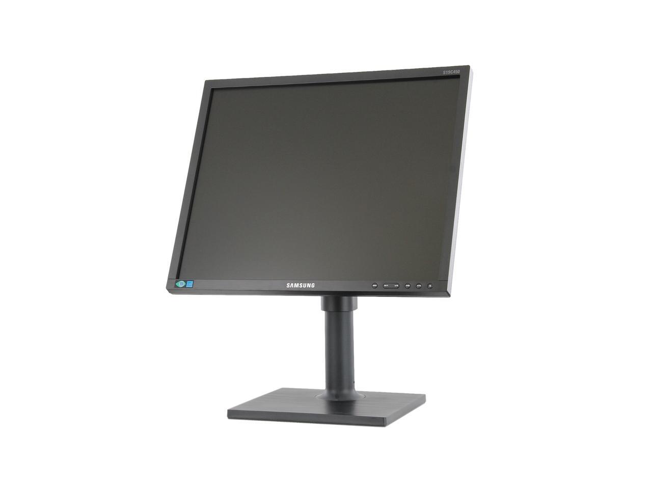 SAMSUNG S19C450BR Matte Black 19" 5ms (On/Off) LCD/LED Monitor, 250 cd ...