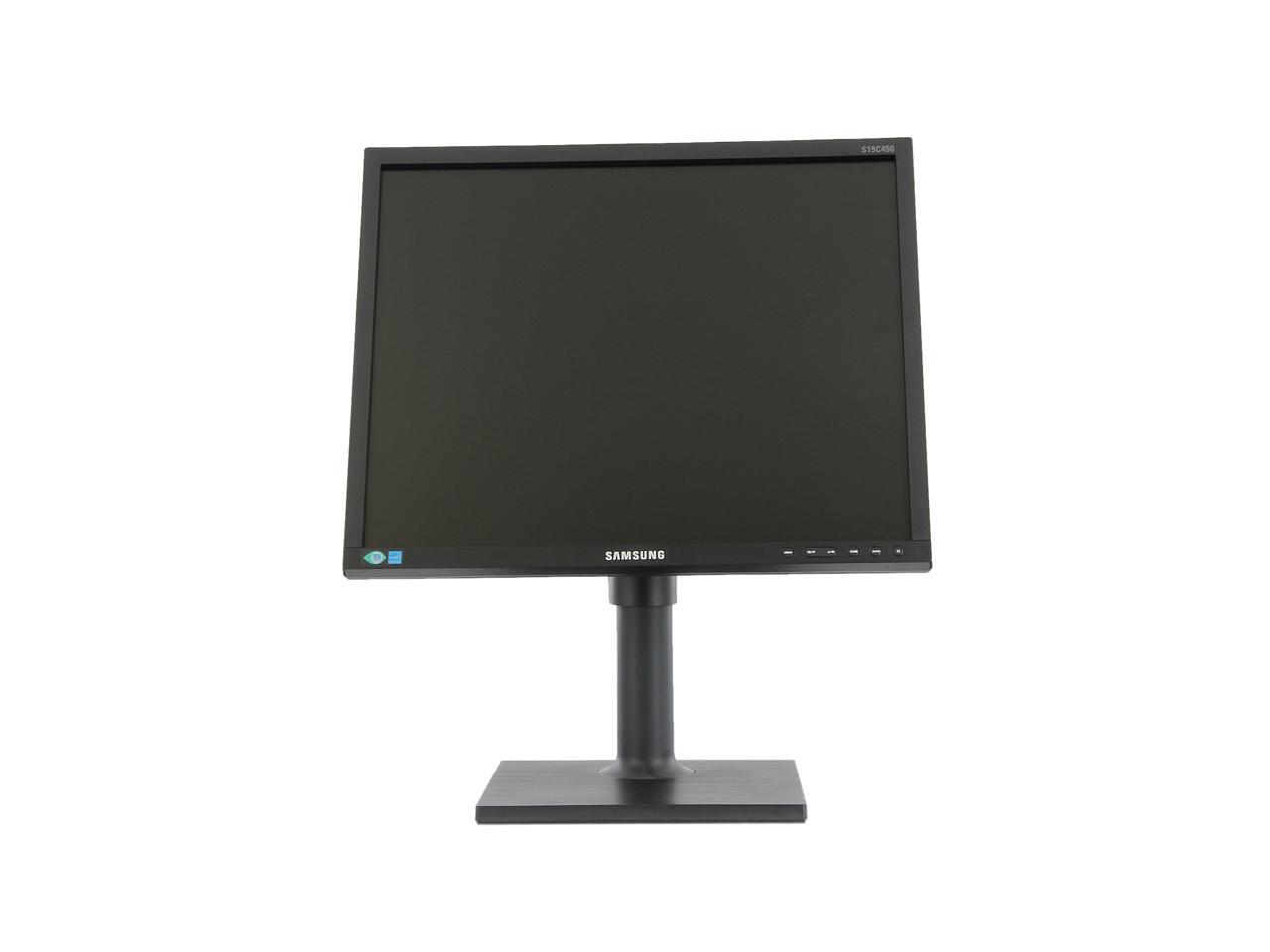 SAMSUNG S19C450BR Matte Black 19" 5ms (On/Off) LCD/LED Monitor, 250 cd ...