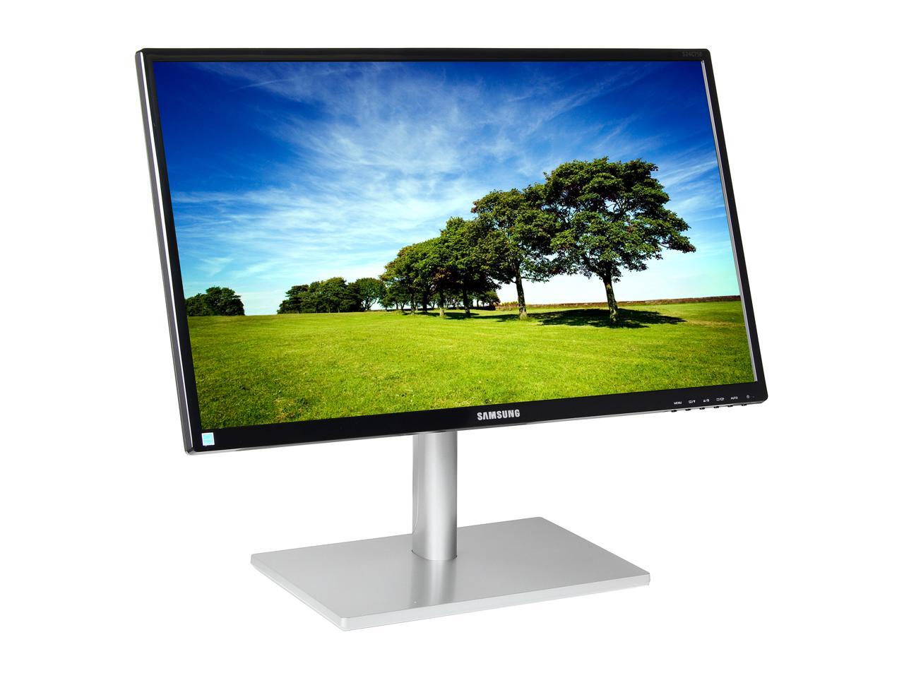 SAMSUNG 24" LCD Monitor 5ms (GTG) 1920 x 1080 D-Sub, HDMI, Audio Out ...