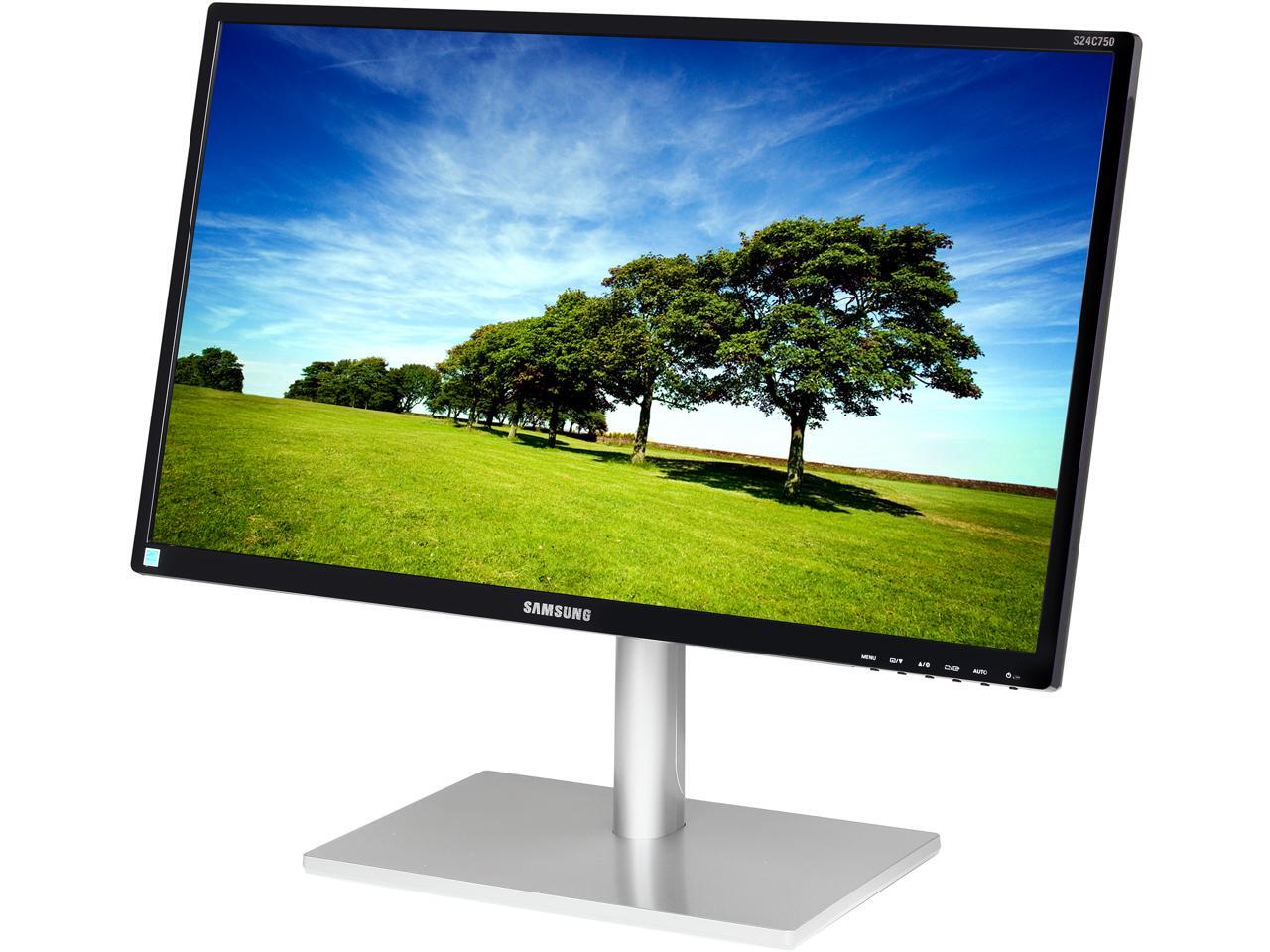 SAMSUNG 24" LCD Monitor 5ms (GTG) 1920 x 1080 D-Sub, HDMI, Audio Out ...
