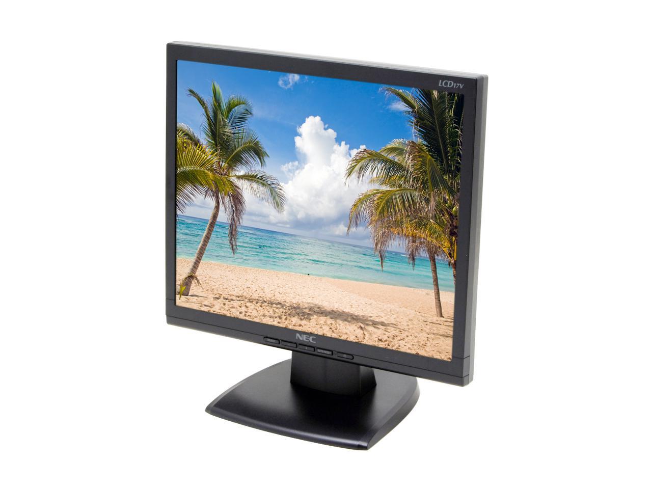 NEC Display Solutions 17" SXGA LCD Monitor 8 ms 1280 x 1024 D-Sub ...