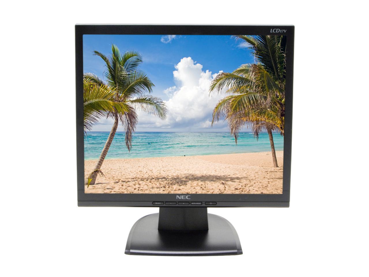 NEC Display Solutions 17" SXGA LCD Monitor 8 ms 1280 x 1024 D-Sub ...