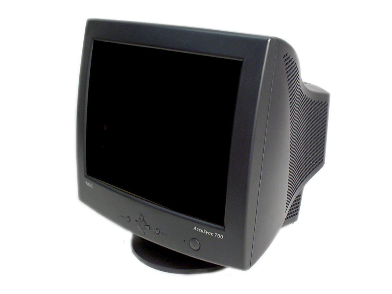 NEC Display Solutions AS700-BK Black 17" CRT Monitor - Newegg.com