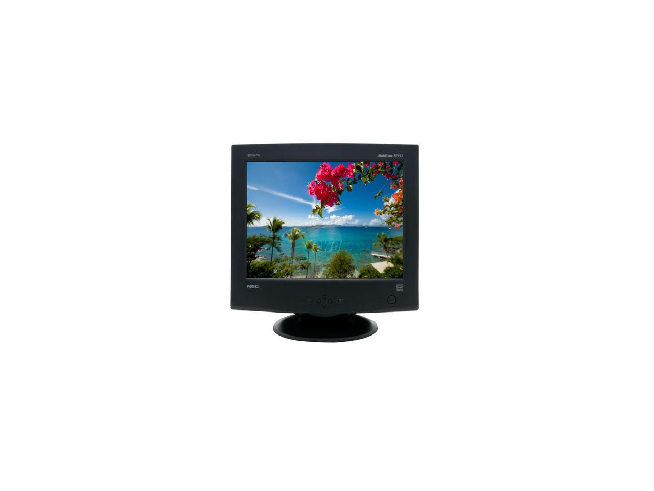 NEC Display Solutions FE992-BK Black 19" CRT Monitor - Newegg.com