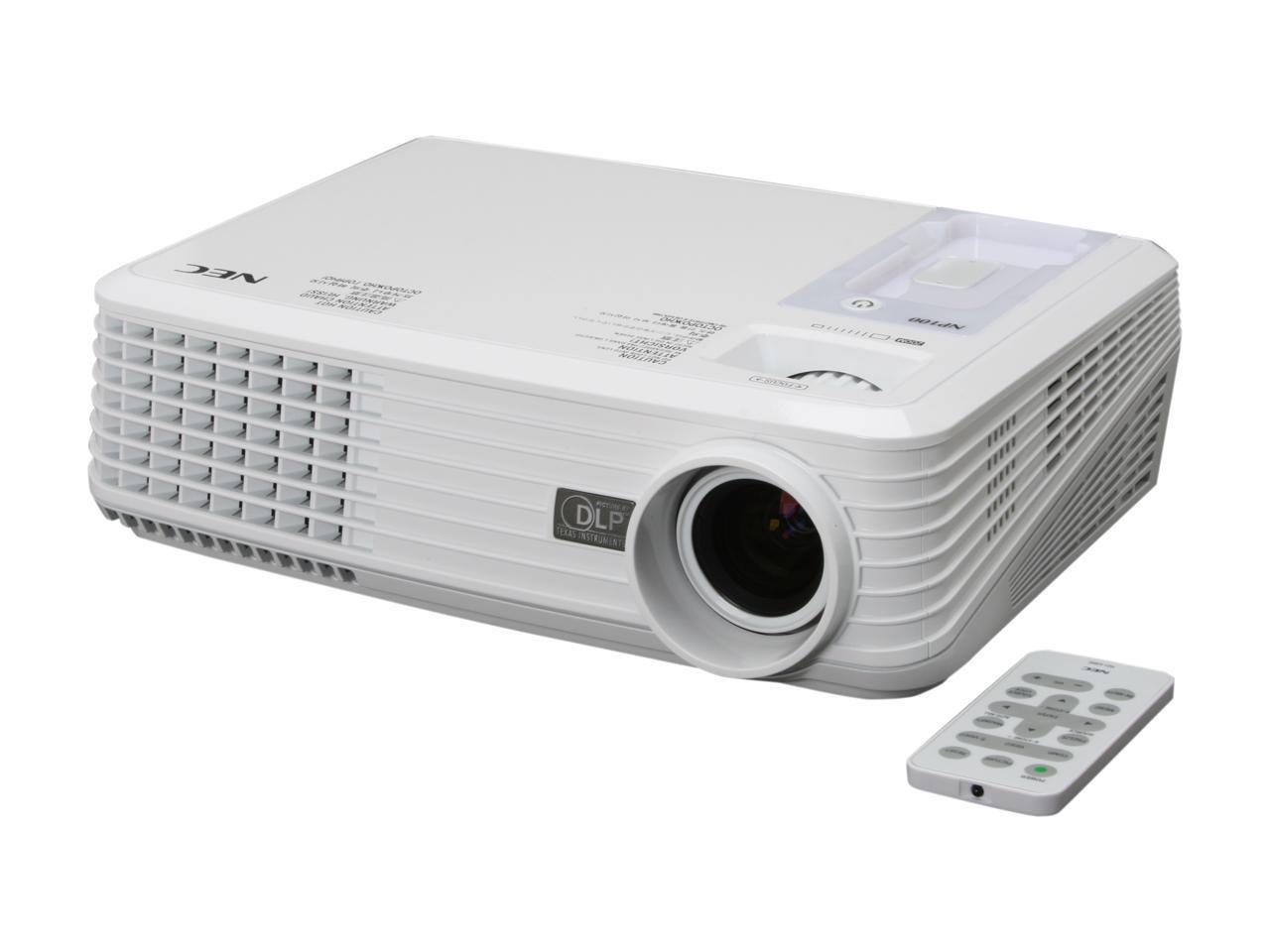 NEC Display Solutions NP100 DLP Projector - Newegg.com