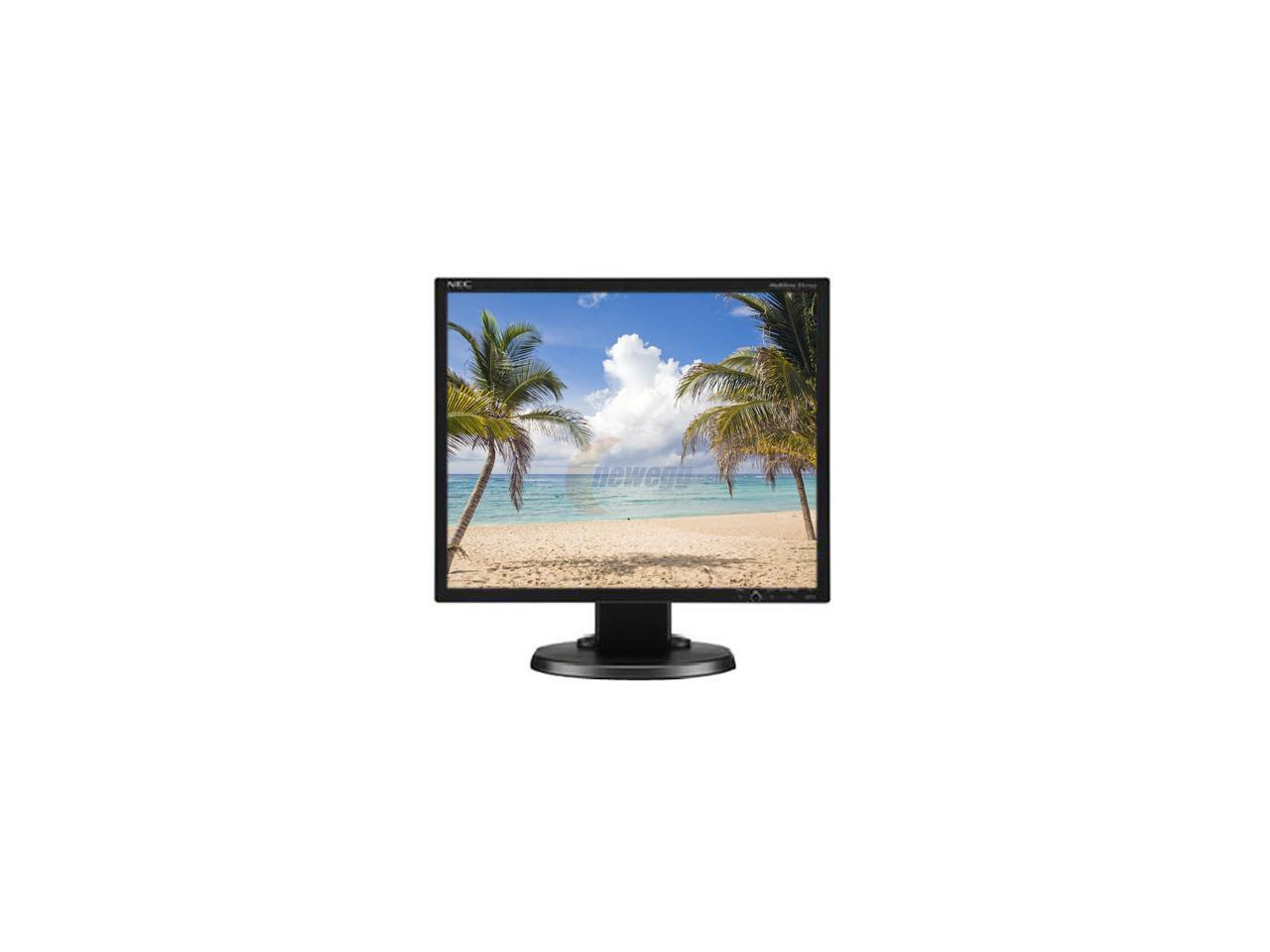 NEC Display Solutions 19" SXGA LCD Monitor 5 ms 1280 x 1024 D-Sub, DVI ...