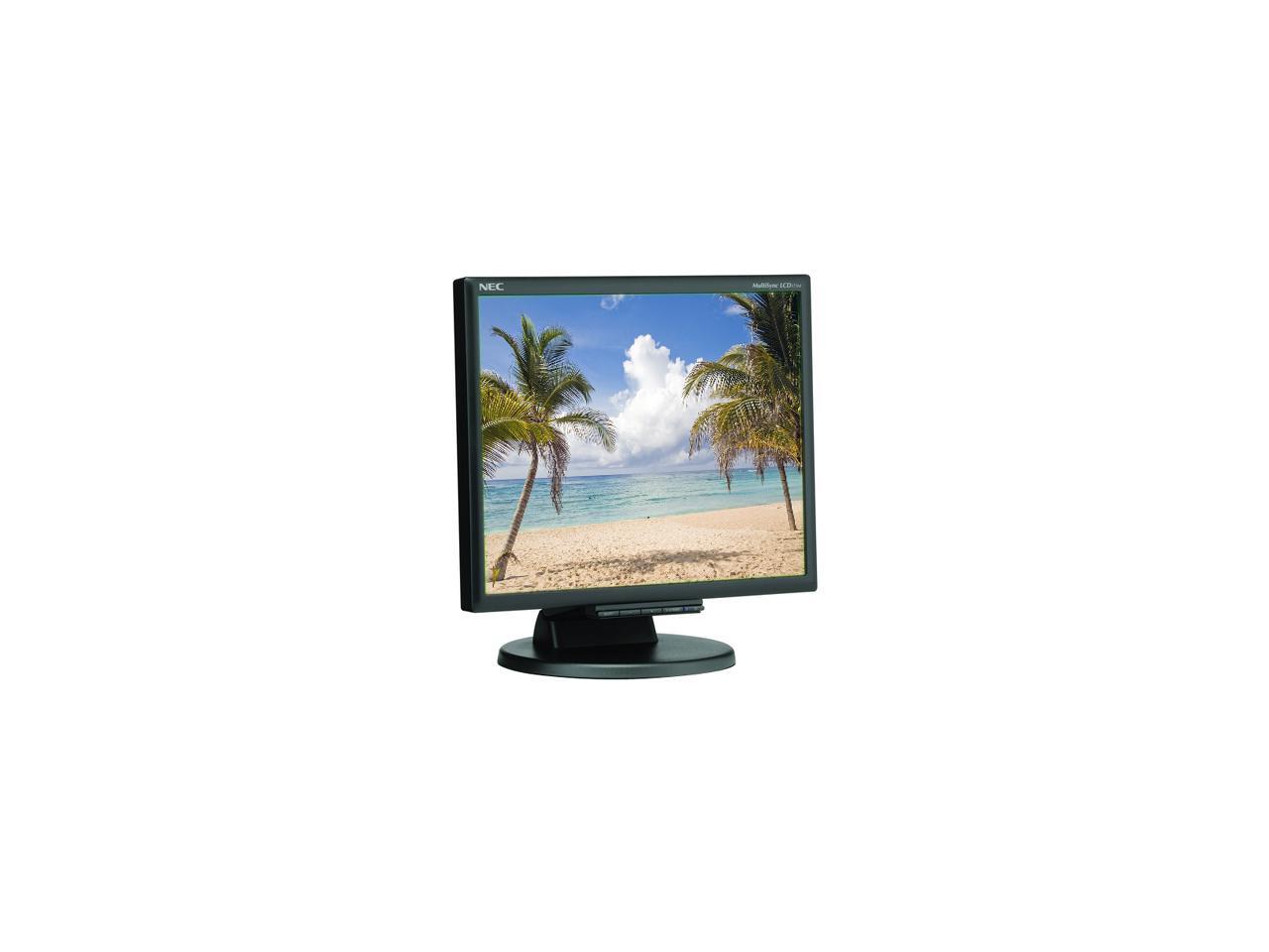 NEC Display Solutions 17" SXGA LCD Monitor 5 ms 1280 x 1024 D-Sub, DVI ...