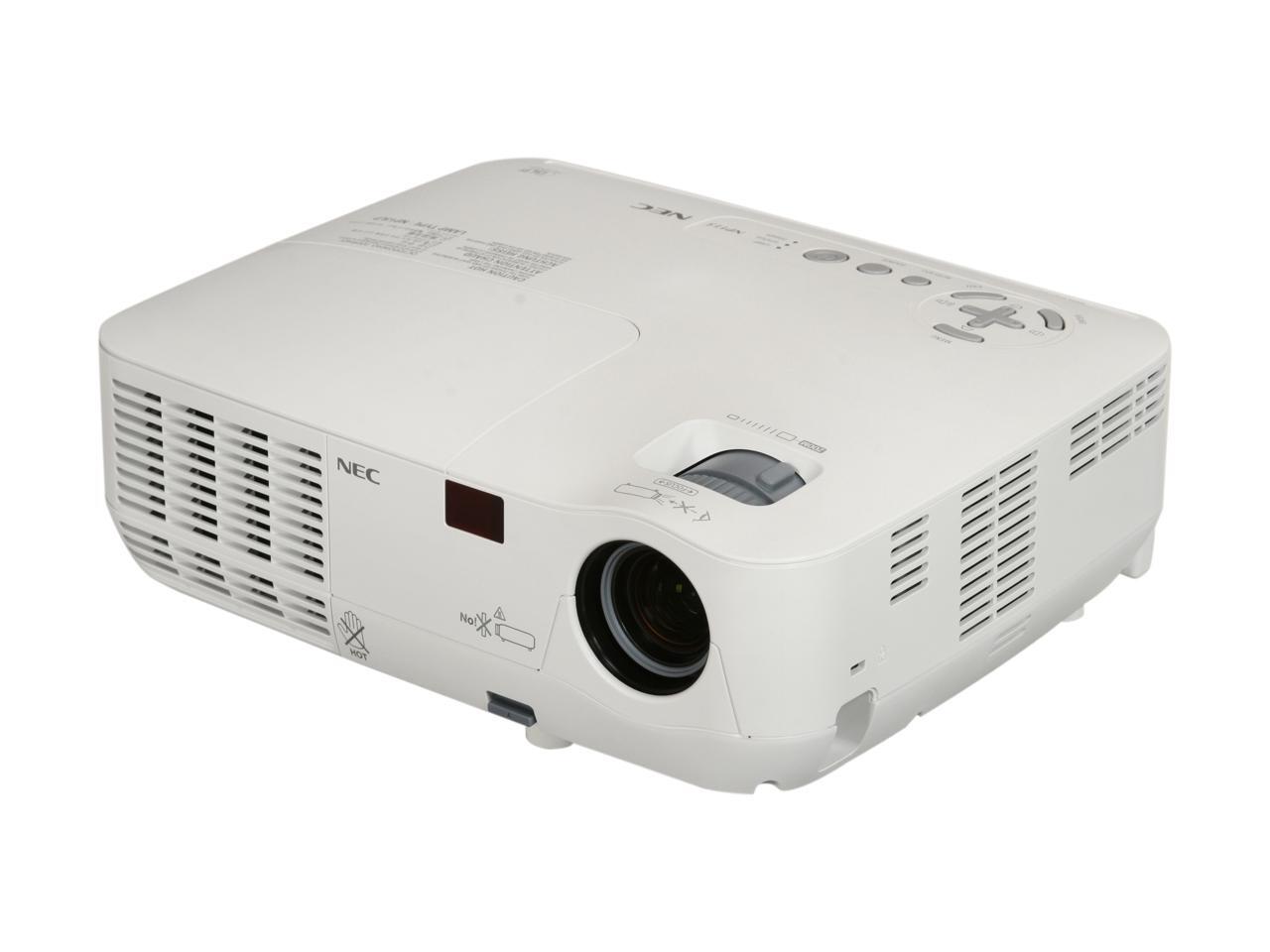 NEC Display Solution NP115 SVGA 800x600 2500 Lumens 3D Ready Multimedia ...