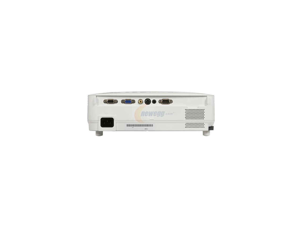 NEC Display Solution NP115 SVGA 800x600 2500 Lumens 3D Ready Multimedia ...