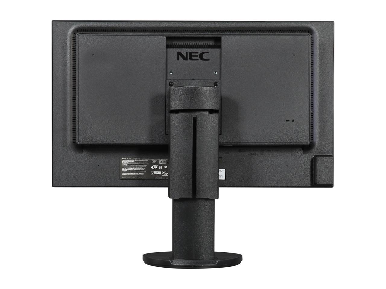 NEC 27" AH-IPS HD Height, Pivot, Swivel, Tilt LCD Monitor AH-IPS 6 ms ...