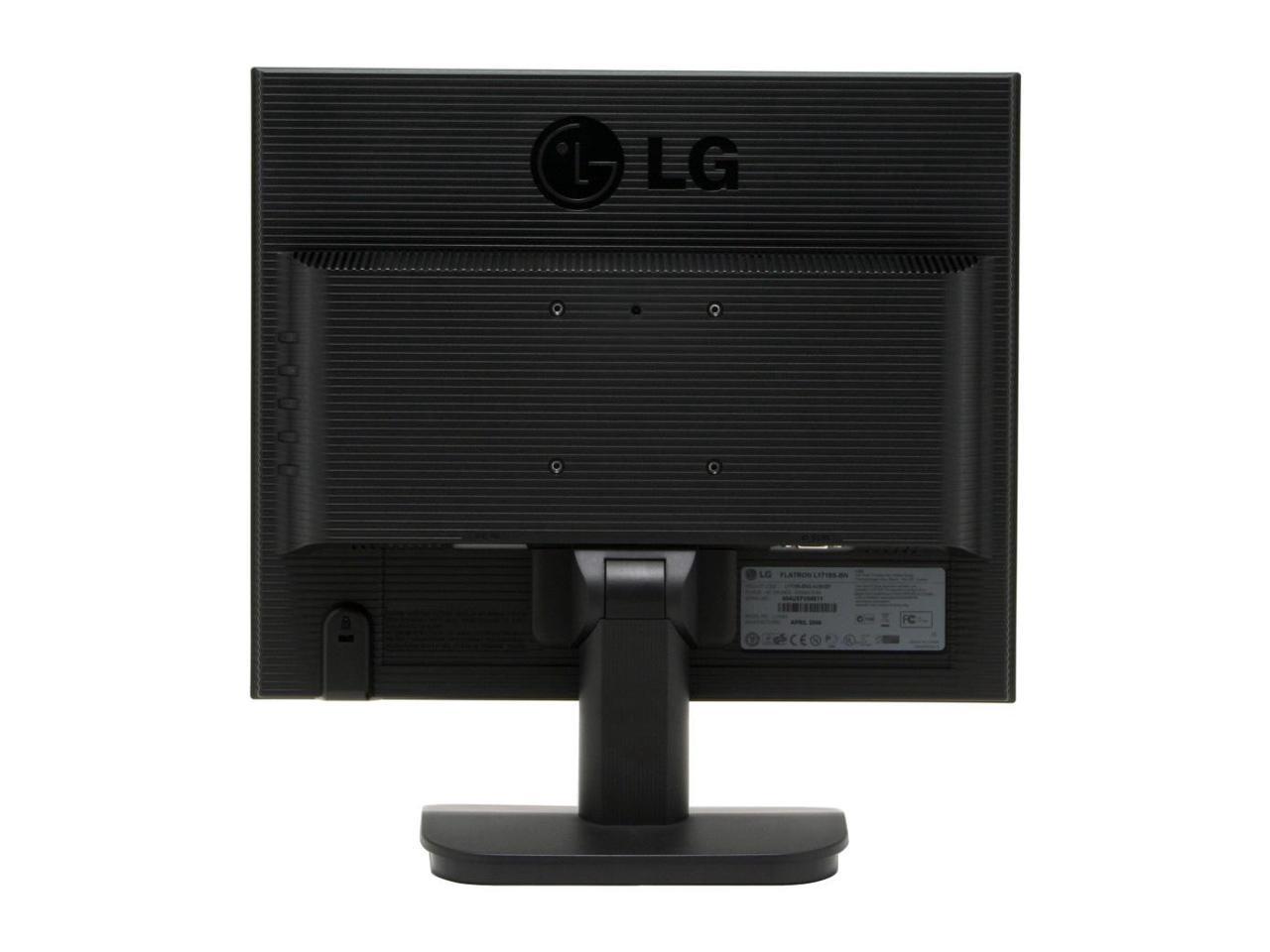LG 17" Active Matrix, TFT LCD SXGA LCD Monitor 8 ms 1280 x 1024 D-Sub ...