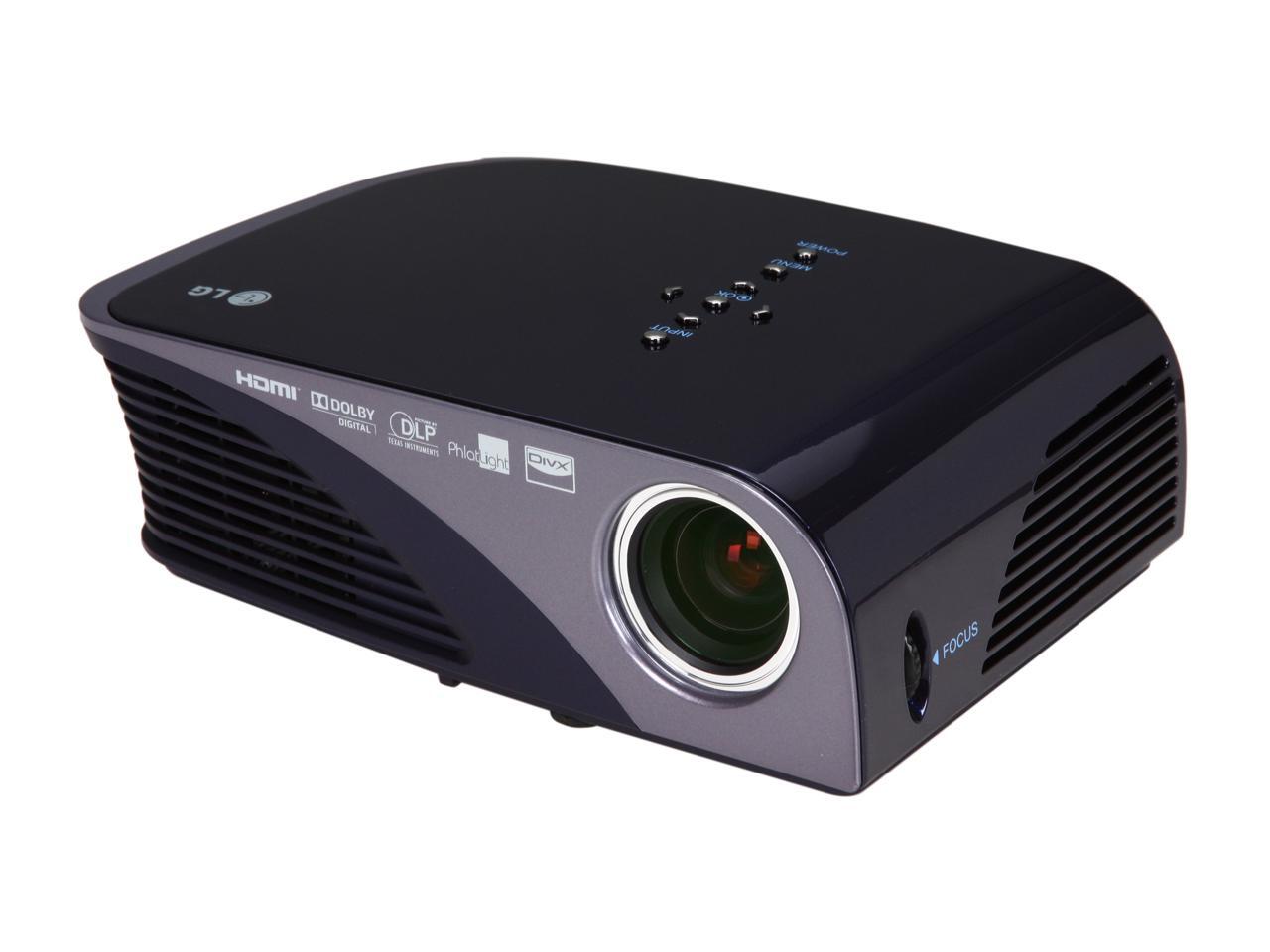 LG HS200G SVGA 800 x 600 200 ANSI Lumens LED Lamp Mini DLP Projector w ...
