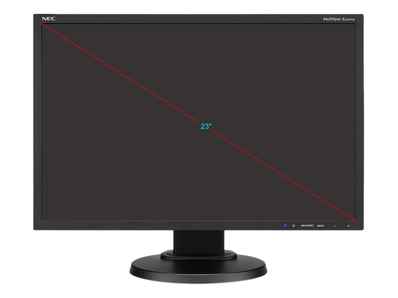 NEC Display Solutions 23" IPS FHD IPS Monitor 6 ms 1920 x 1080 D-Sub, DVI, DisplayPort MultiSync ...