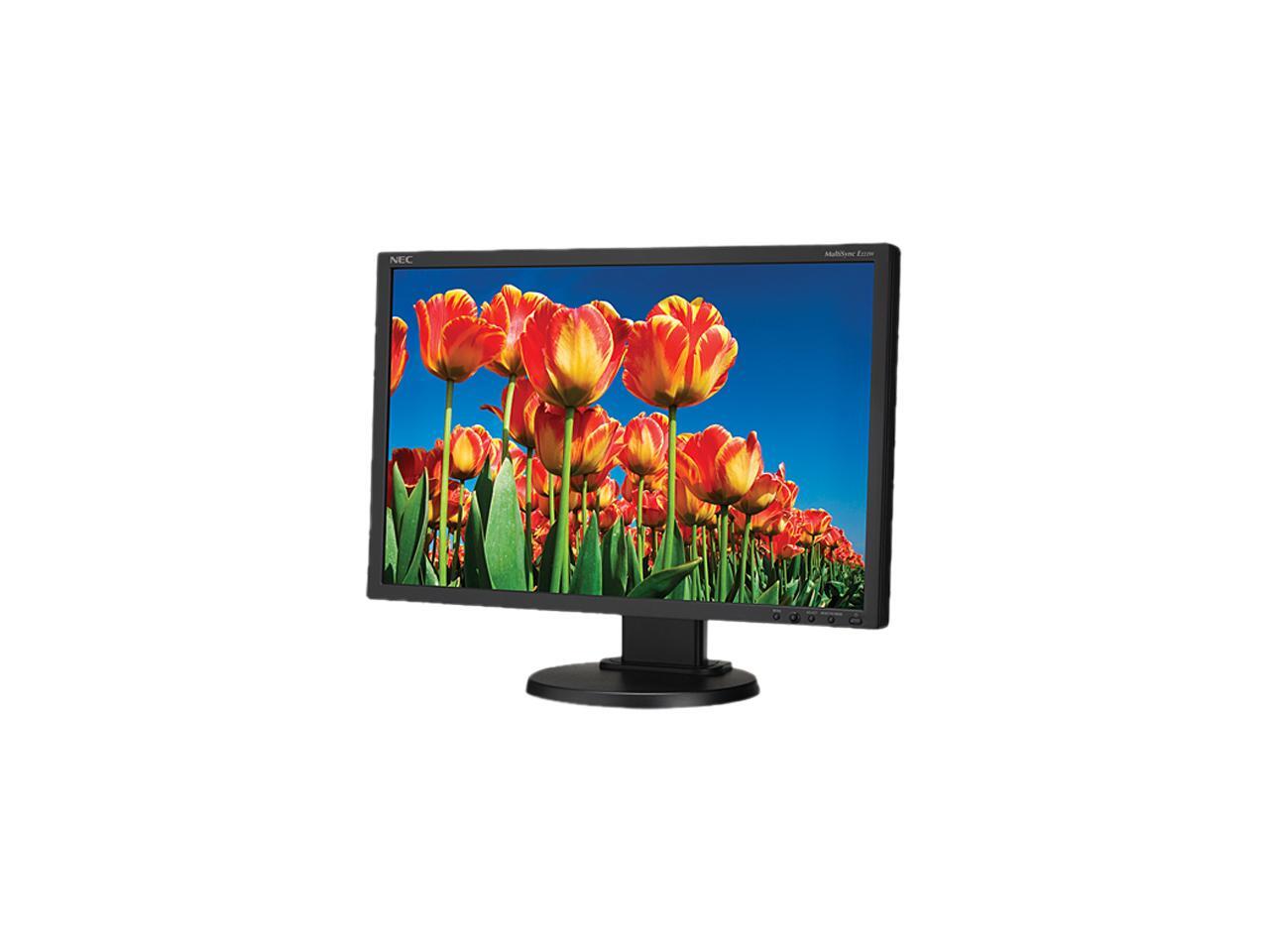 Refurbished: NEC MultiSync E222W 22" Widescreen LCD/LED Monitor 250 cd ...