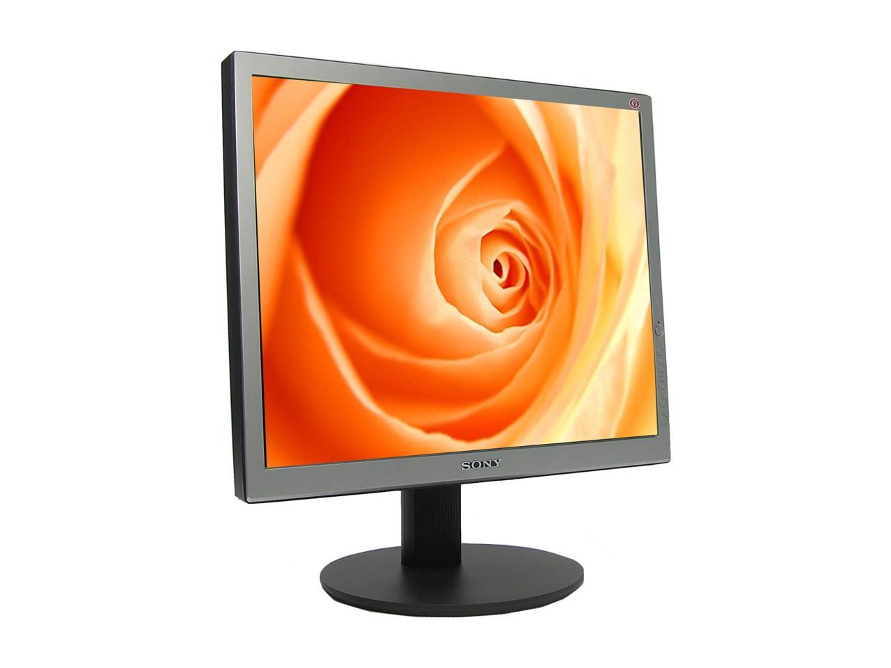 SONY 19" Active Matrix, TFT LCD SXGA LCD Monitor 25 ms 1280 x 1024 SDM ...