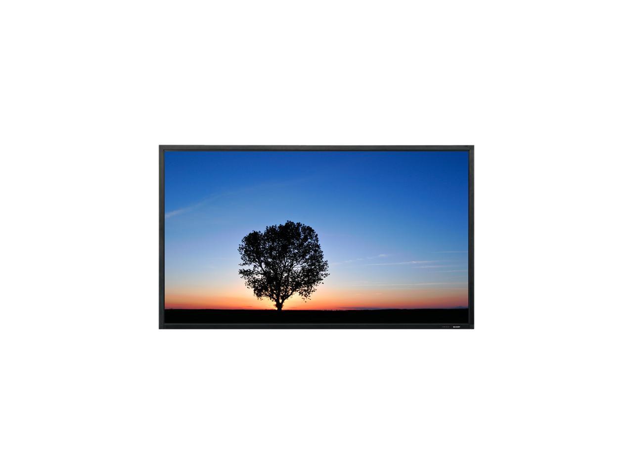 Sharp PN-E602 Black 60" LED Backlight 1920 x 1080 Large Format ...