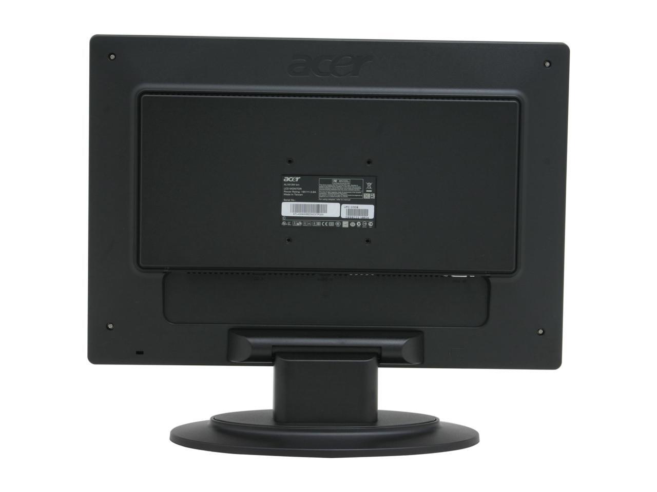 Acer 19" TFT LCD LCD Monitor 20 ms 1440 x 900 AL1913W - Newegg.com
