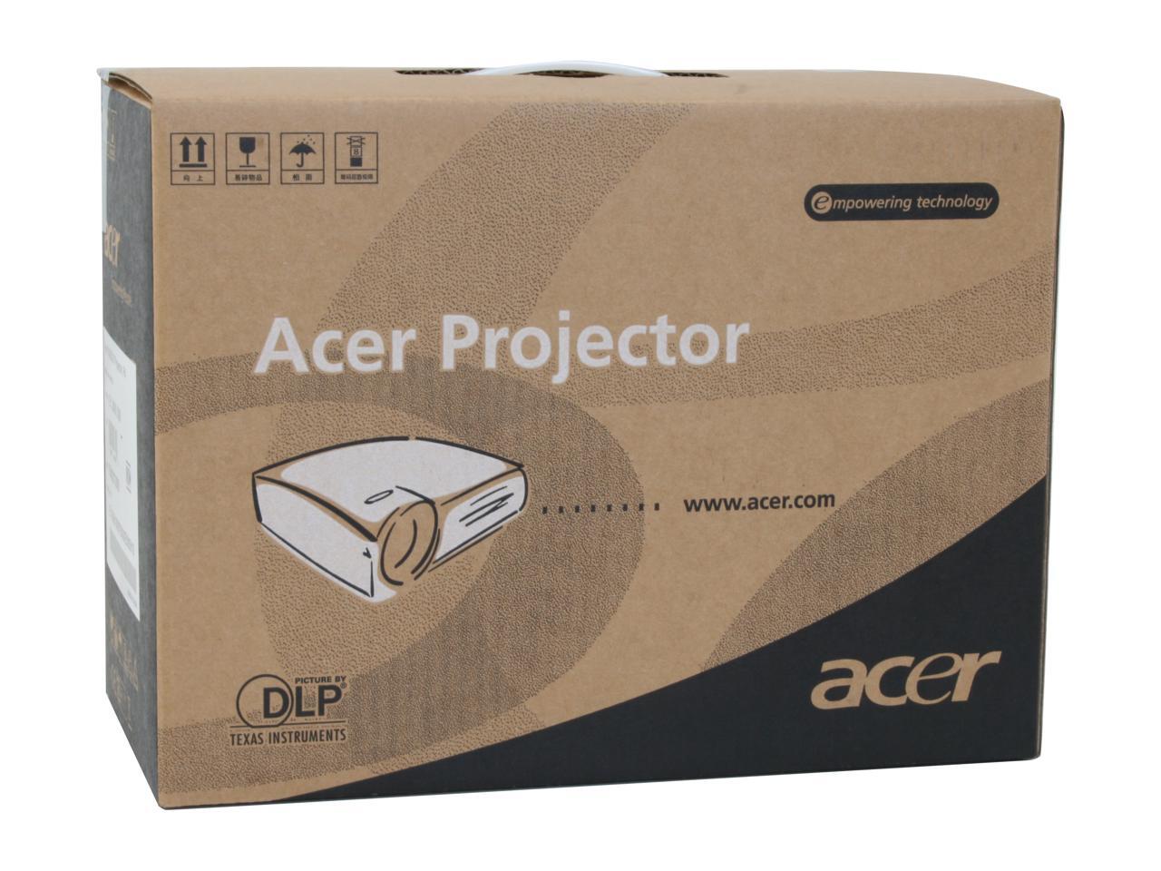 Acer X1160 DLP Projector - Newegg.com