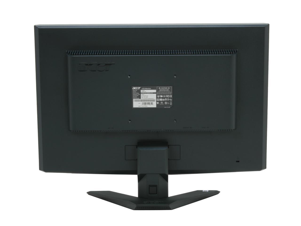 Acer X223Wbd Black 22" LCD Monitor - Newegg.com