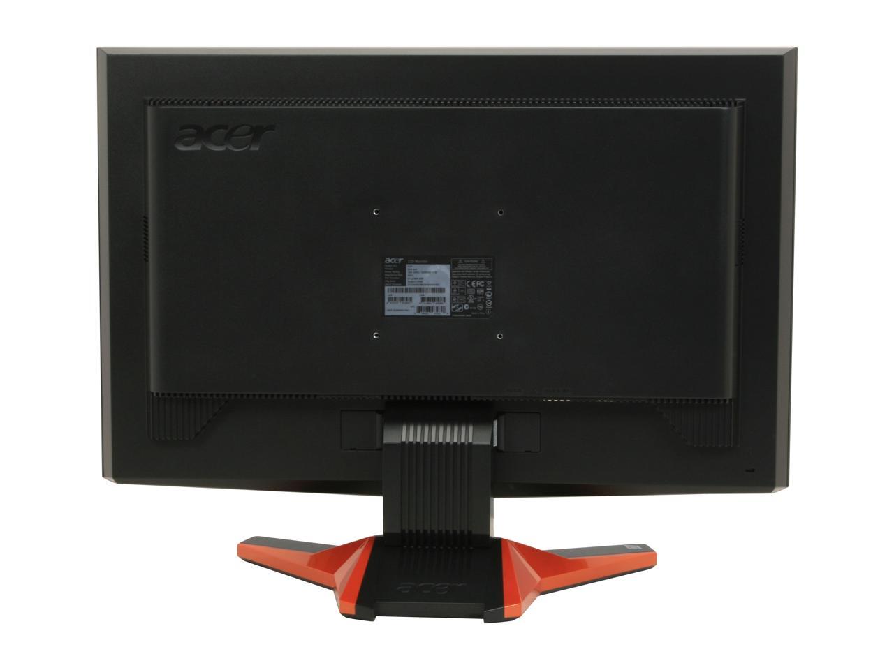 Acer 24" WUXGA LCD Monitor 2ms(GTG) 1920 x 1200 D-Sub, DVI, HDMI G24 ...