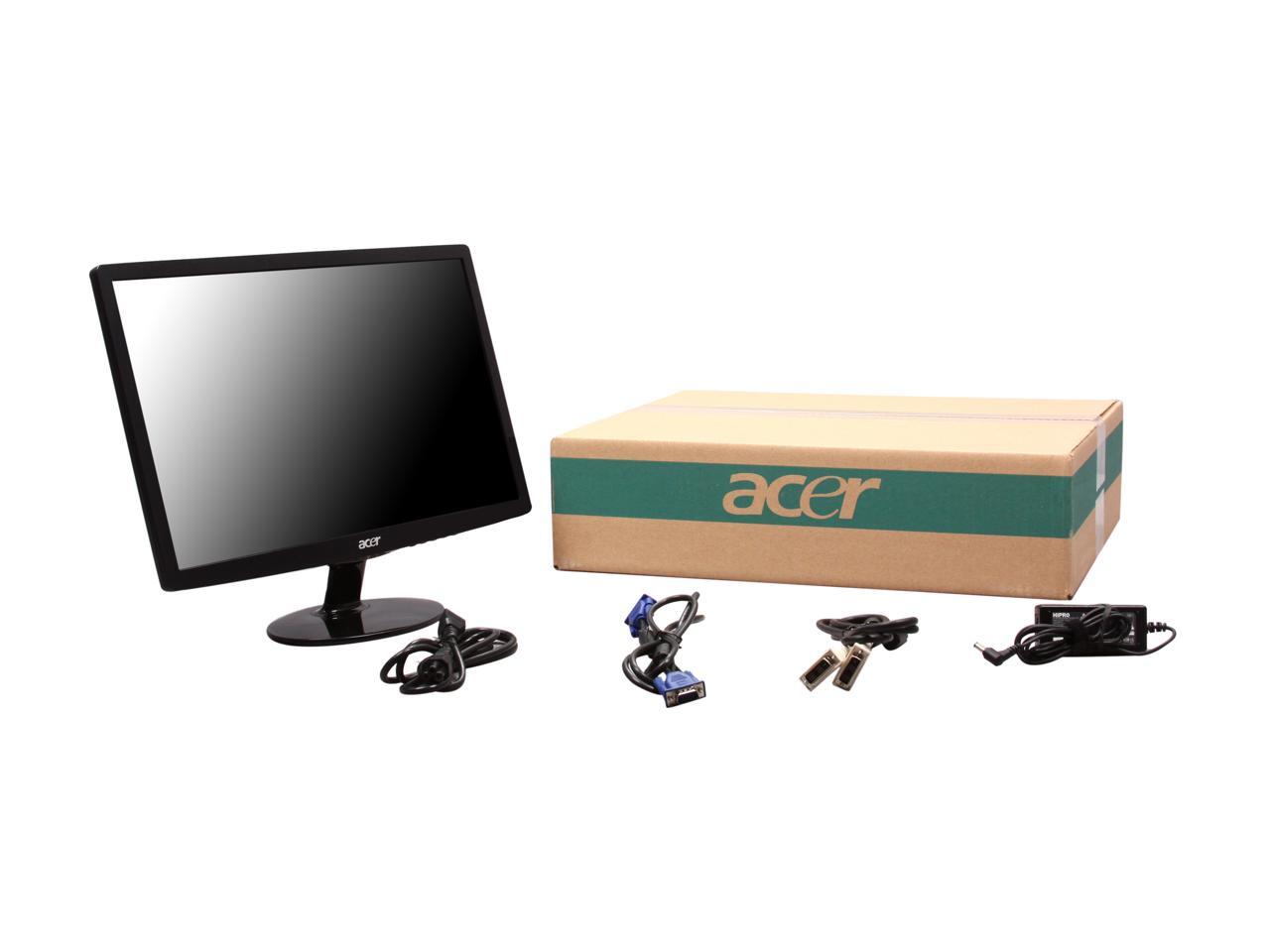 Acer S202HL bd 20" 1600 x 900 LCD Monitor - Newegg.com