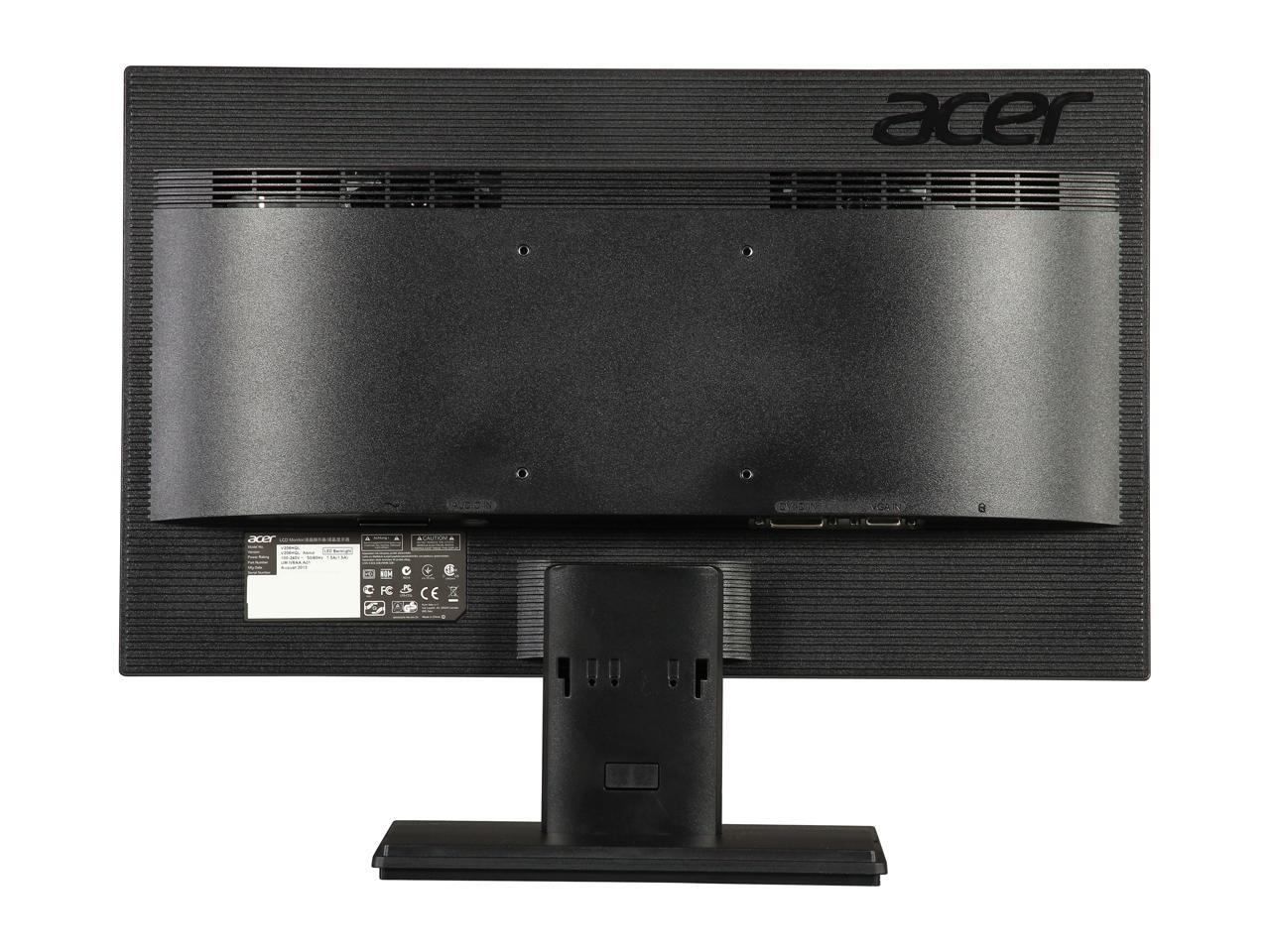 Acer V206HQL Abmd 20" (Actual size 19.5") 1600 x 900 HD+ 5ms (GTG) 60Hz ...