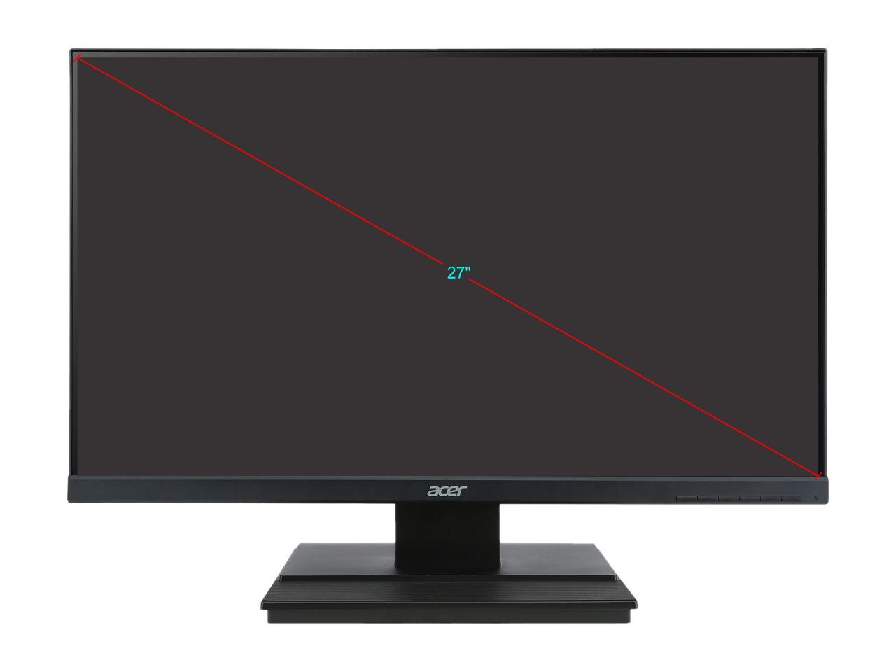 Acer V276HL Cbmd Black 27" Widescreen Monitor - Newegg.com