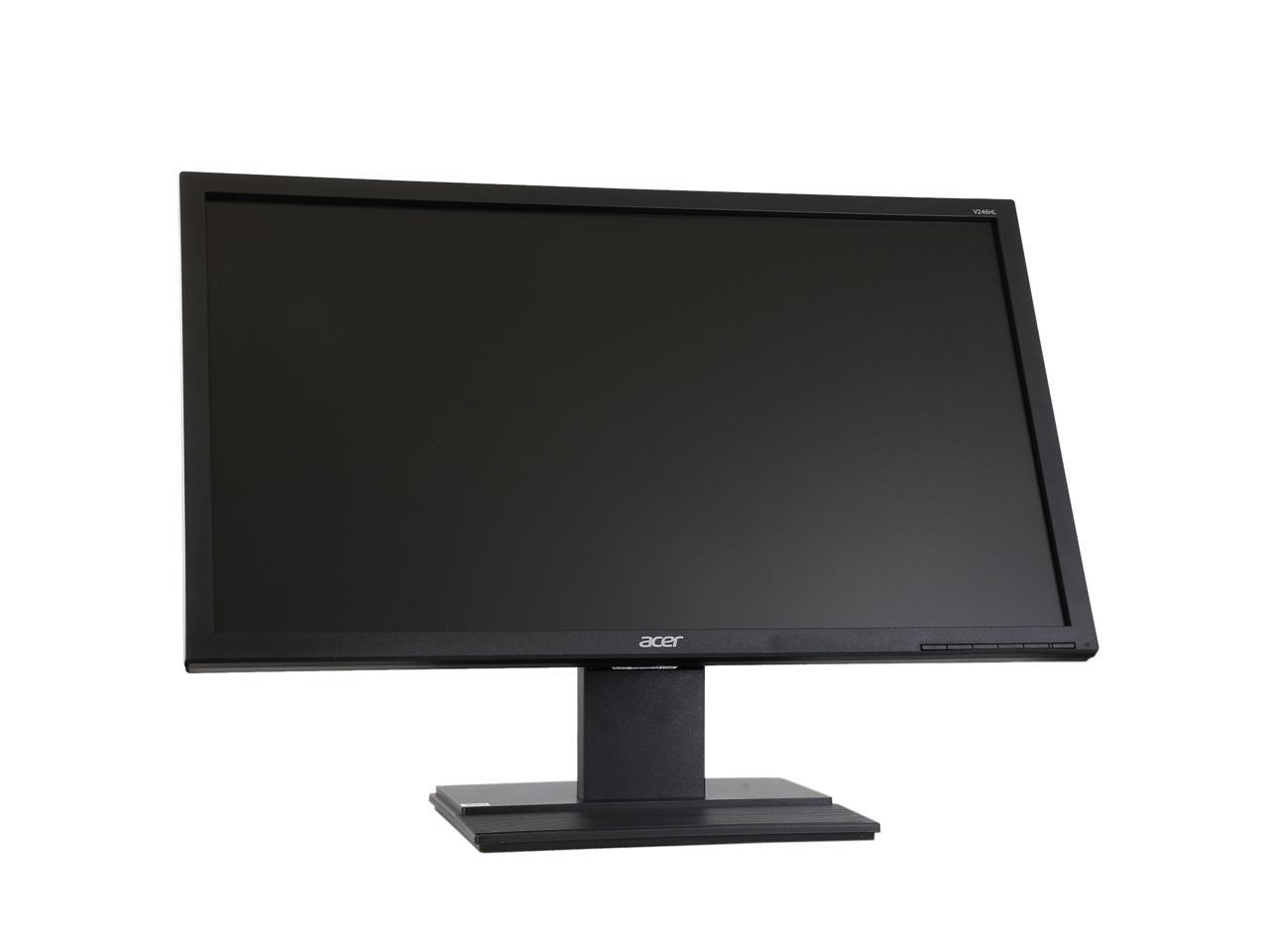 Refurbished: Acer V246HL 24" Full HD 1920x1080 60Hz 5ms HDMI VGA ...