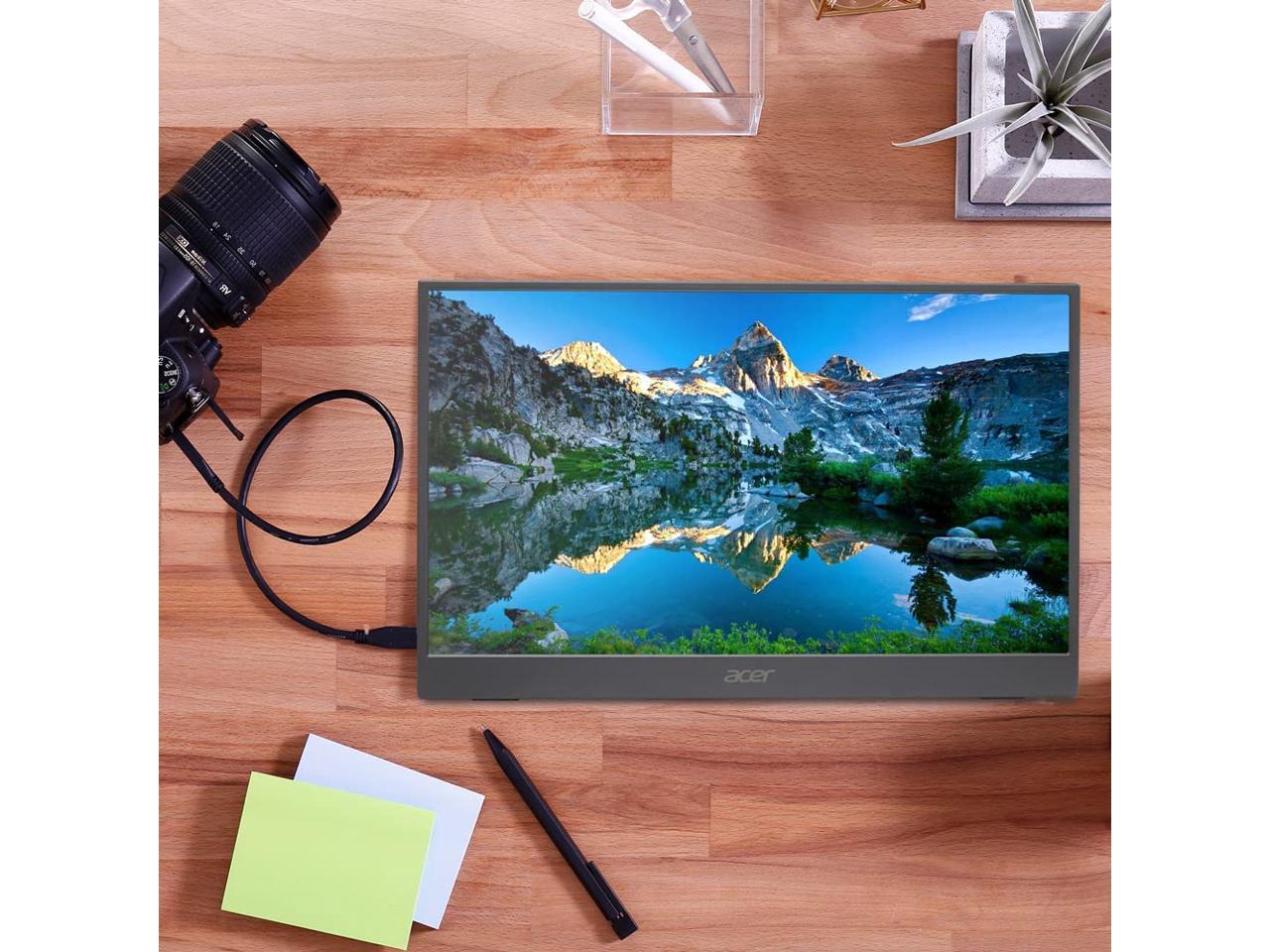 Acer Portable PM161Q ABMIUUZX 15.6” 1920x1080P IPS Monitor for Laptop ...