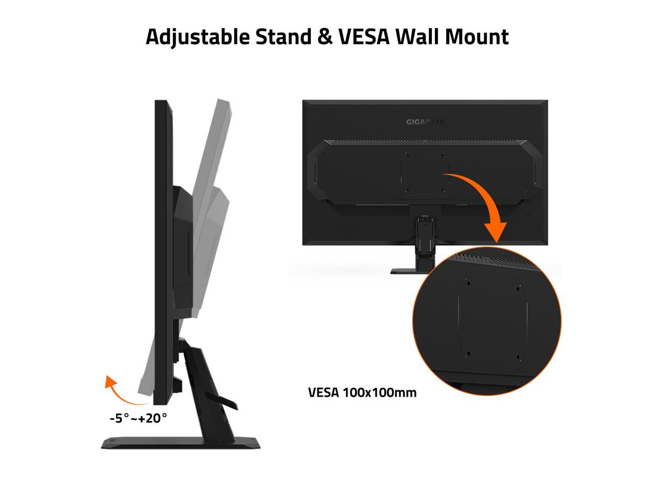GIGABYTE - GS32Q - 32" IPS Gaming Monitor - QHD 2560x1440 - 165Hz/OC ...