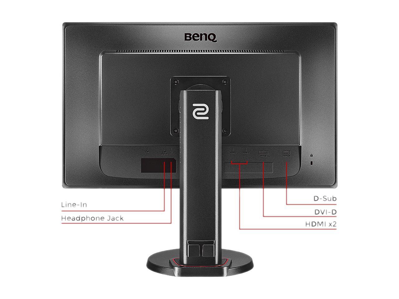 BenQ ZOWIE RL-series RL2455TS 24" Full HD 1920x1080 1ms 75Hz VGA DVI ...