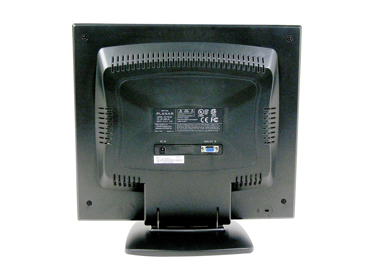 PLANAR 17" Active Matrix, TFT LCD SXGA LCD Monitor 12 ms 1280 x 1024 D ...