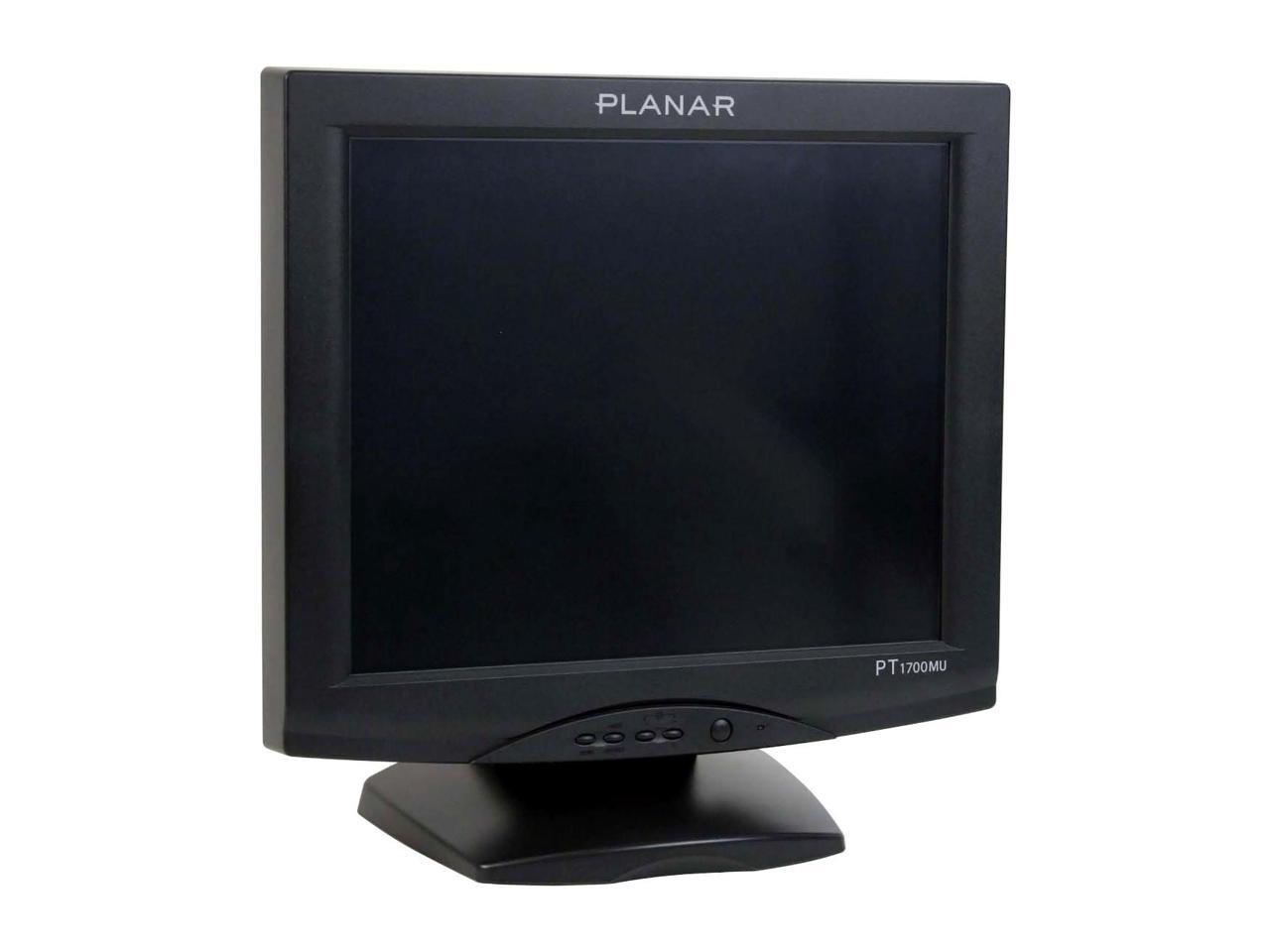PLANAR PT1700MU-BK Black 17" USB 5-wire Resistive LCD Touchscreen ...