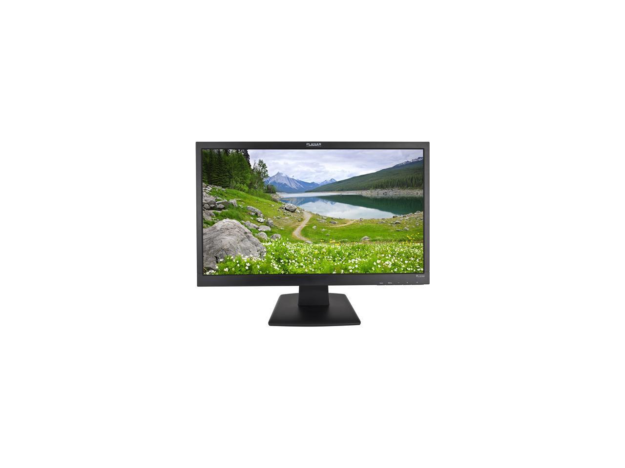 PLANAR PL2210W Black 22" 5ms Widescreen LCD Monitor 300 cd/m2 1000:1 ...