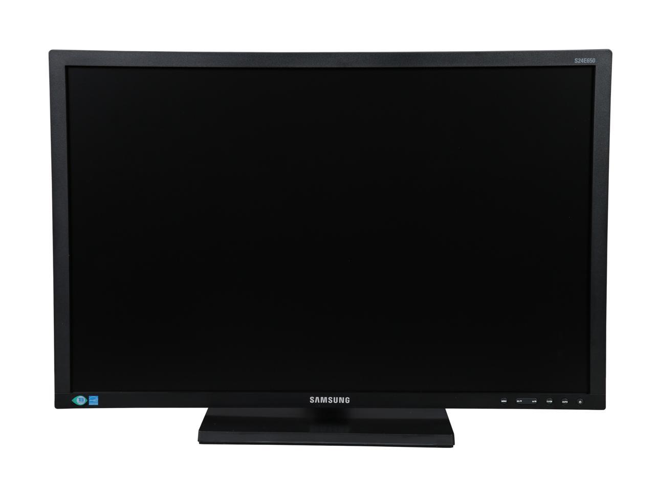 Samsung S24E650BW 24" LED Monitor - 16:10 - 4 ms - Newegg.com